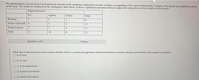 Solved The adminitration of a university has proposed an | Chegg.com