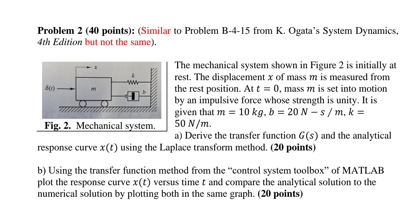 Solved Problem 2 (40 points): (Similar to Problem B-4-15 | Chegg.com Solved Problem 2 (40 points): (Similar to Problem B-4-15 | Chegg.com