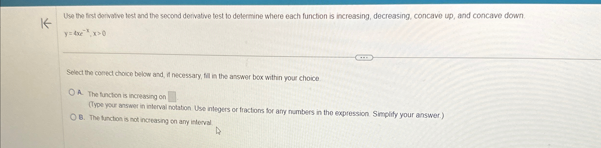 Solved Use the first derivative test and the second | Chegg.com
