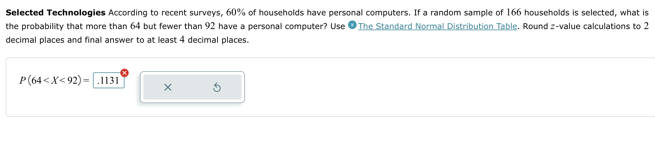 Solved Selected Technologies According to recent surveys, | Chegg.com