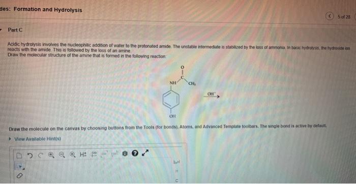 Solved Part B product + H2O Predict the amide product of the | Chegg.com Solved Part B product + H2O Predict the amide product of the | Chegg.com