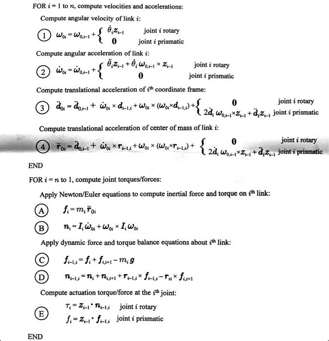 Solved The figure to the left shows a planar 2-DOF robot | Chegg.com