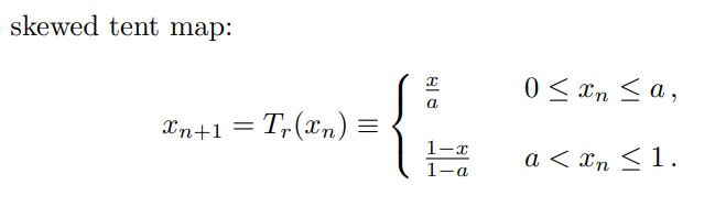 Solved Find the invariant density and topological entropy | Chegg.com