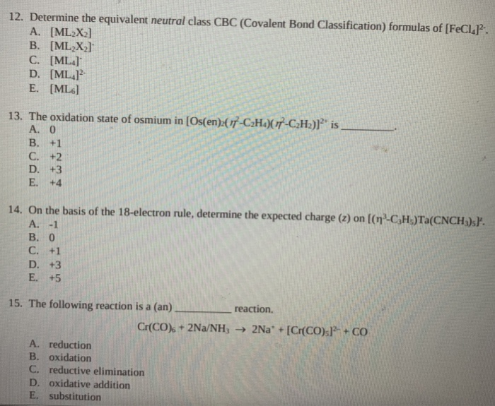 Solved 12. Determine the equivalent neutral class CBC | Chegg.com