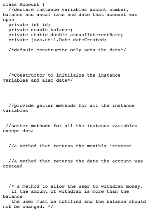 Solved Problem: write a program to simulate an ATM machine | Chegg.com