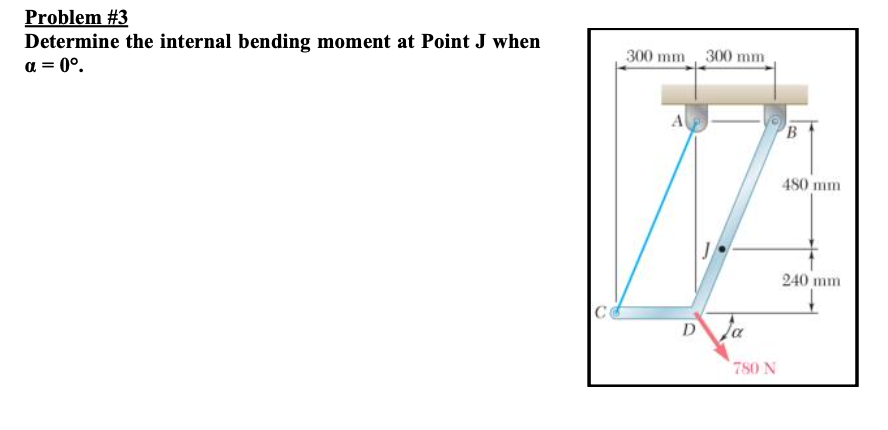 Solved Please asap Problem #3Determine the internal bending | Chegg.com