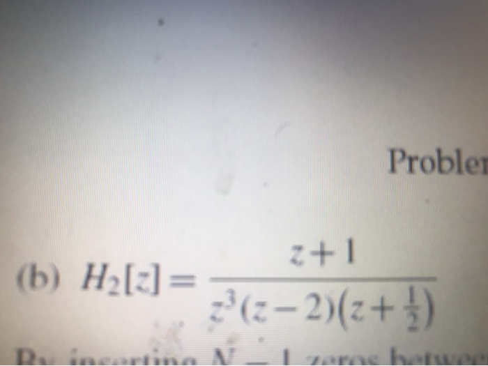 Solved Use partial fraction expansions, Z-transform tables, | Chegg.com