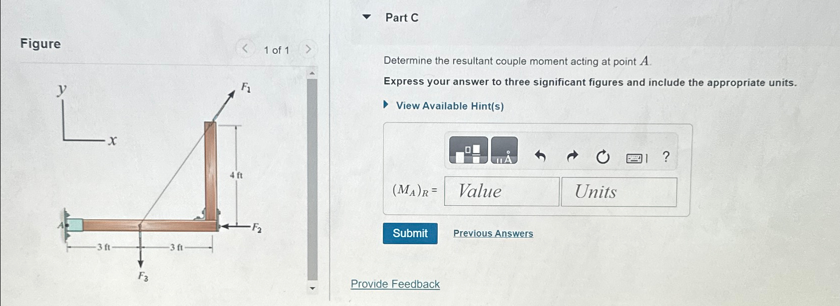 Solved Replace the loading system (Figure 1) ﻿by an | Chegg.com