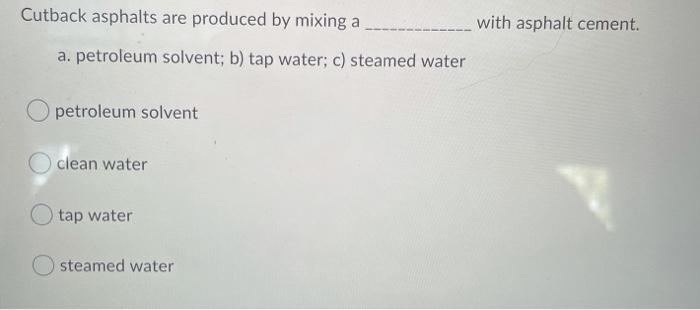 Solved Maximum specific gravity, Gmm, is measured on none of | Chegg.com