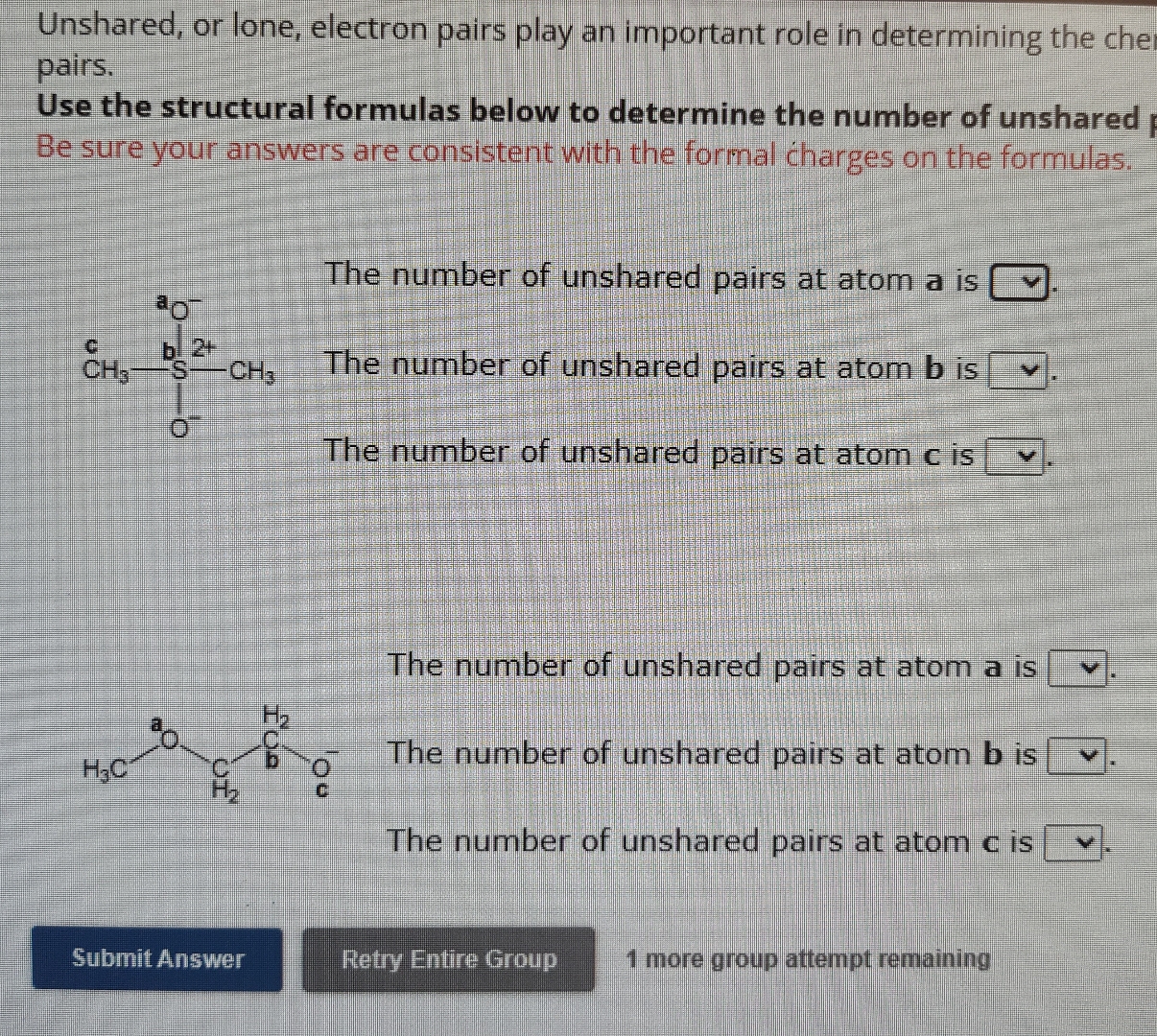 Solved Unshared, or lone, electron pairs play an important | Chegg.com
