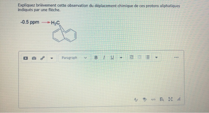 Solved Briefly explain this observation of the chemical | Chegg.com