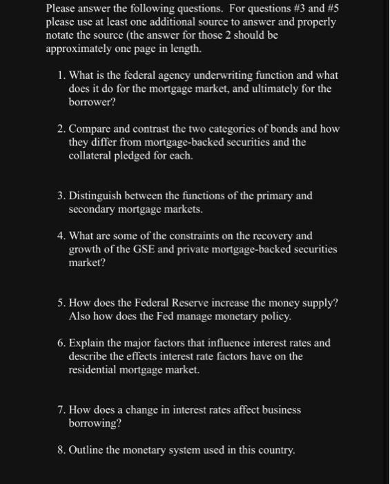 Solved Please answer the following questions. For questions | Chegg.com