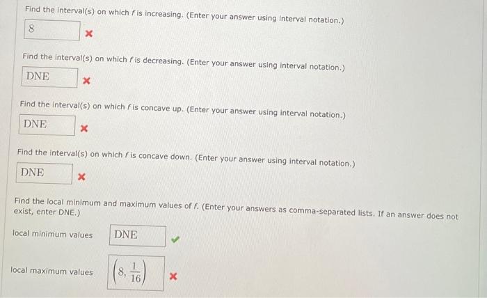 Solved Consider the following curve. f(x)=x2x−4 Determine | Chegg.com