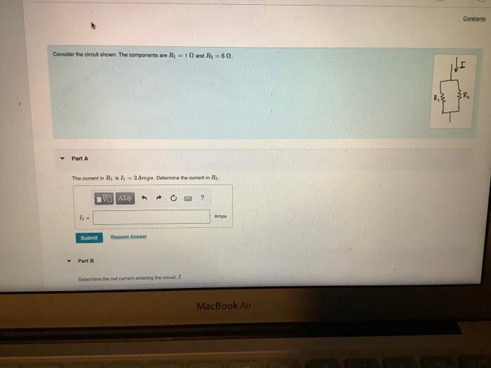 Solved Constant Consider the circuit shown. The components | Chegg.com