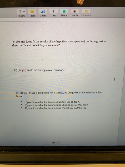 Solved T Insert EE Table . Chart T Text Shape Media Comment | Chegg.com