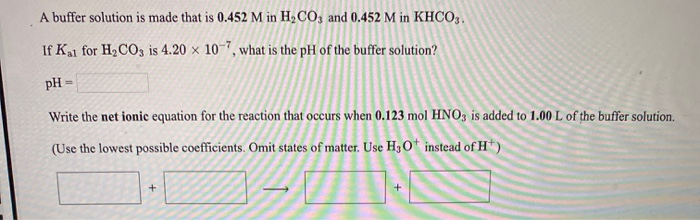 Solved A buffer solution is made that is 0.495 M in HF and | Chegg.com