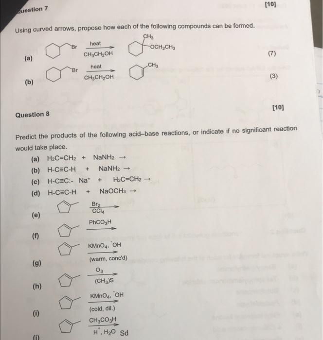 6.1. Name the following structures according to IUPAC | Chegg.com