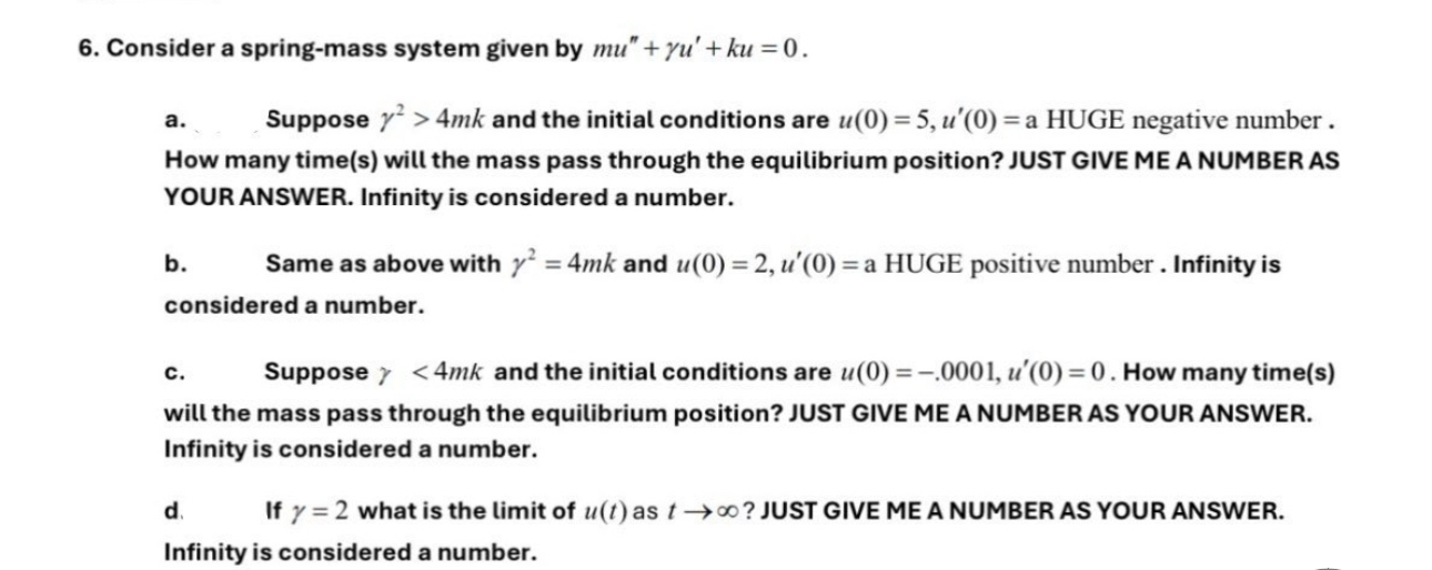 Solved Find the solution to y''-6y'+9y=0,y(1)=1,y'(1)=-2.Jse | Chegg.com