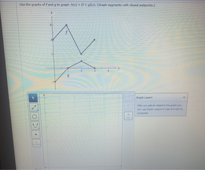 Solved Use the graphs of Fand g to graph h(x) = (f+g)(x). | Chegg.com