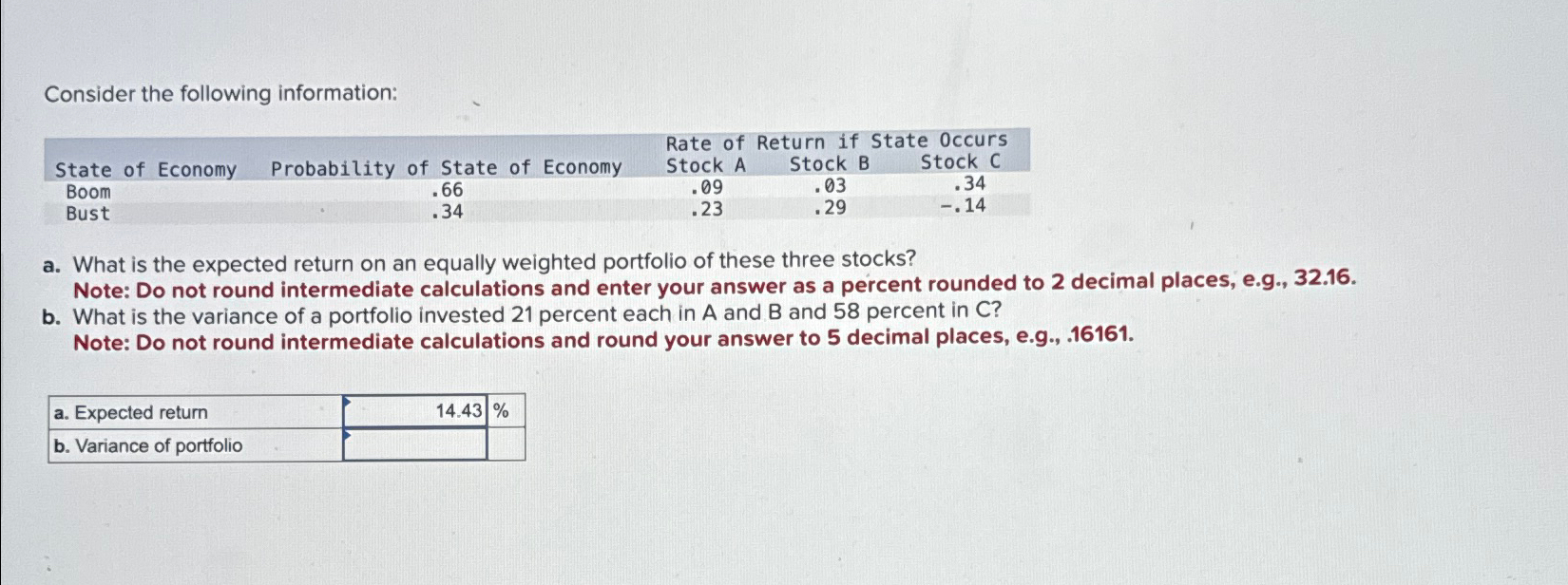 Solved Consider the following information:\table[[,,Rate of | Chegg.com