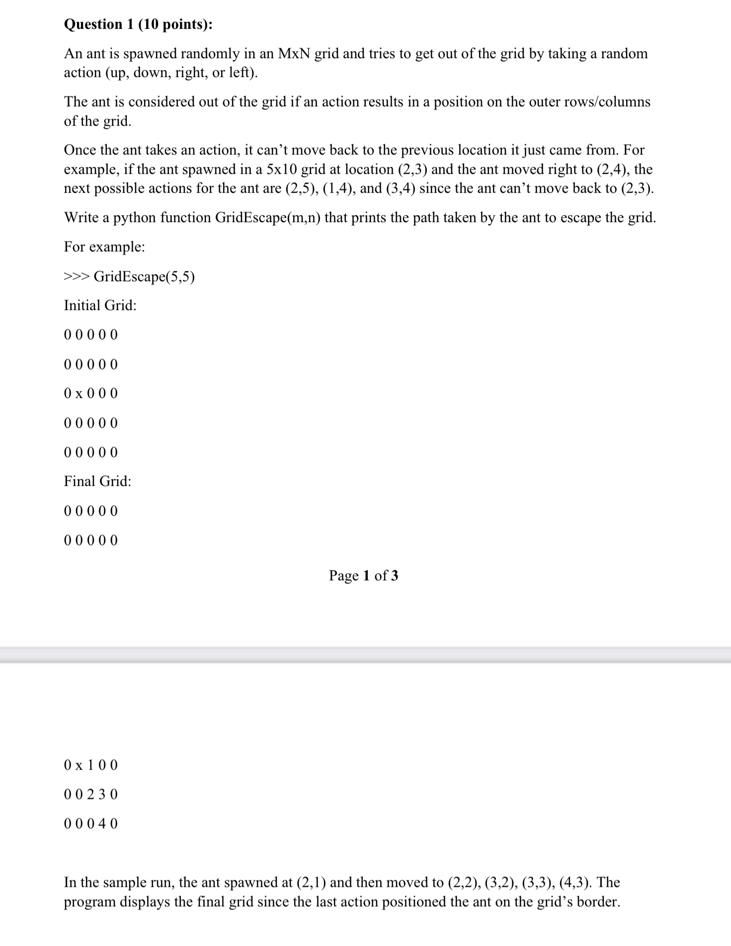 Solved Write a simple python code with these guidlines | Chegg.com