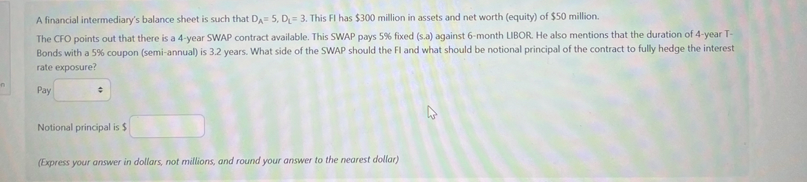 Solved the two options for the first part is either floating | Chegg.com
