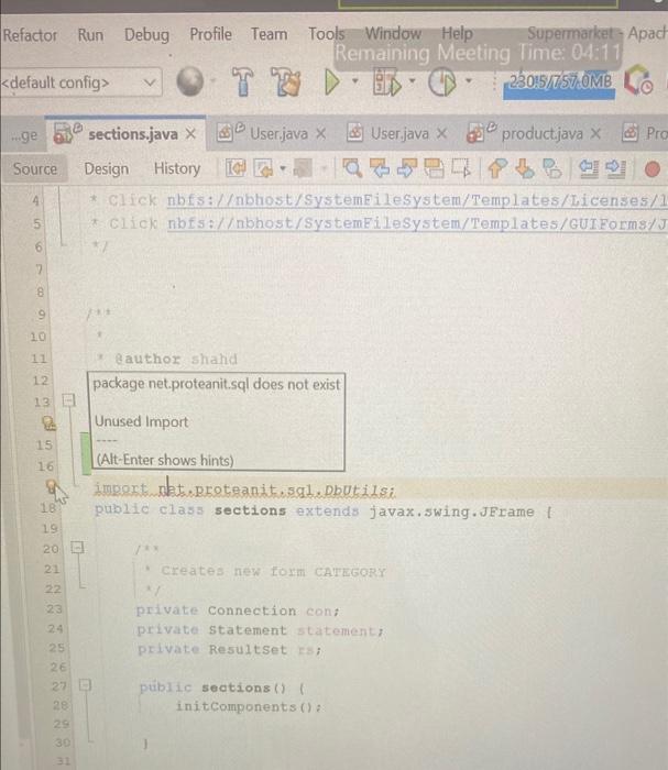 Solved Run Debug Profile Team Tools Window Help | Chegg.com