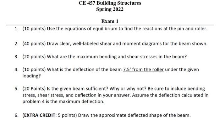 Solved W10x68 A36 Steel Beam: FB=22ksi Fv=14.5ksi E=29,000 | Chegg.com