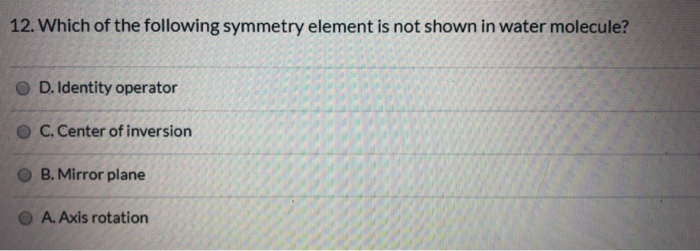Solved 15. Ammonia belongs to C3v point group. Its character | Chegg.com