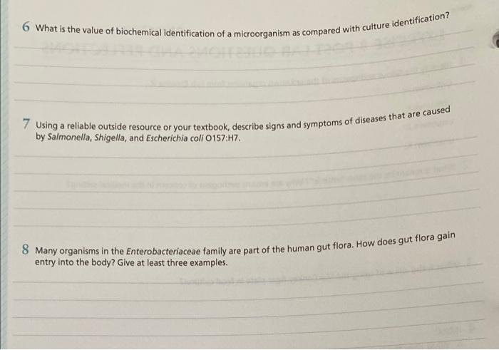 Solved EXERCISE \& POST-LAB QUESTIONS AND REFLECTIONS 1 | Chegg.com