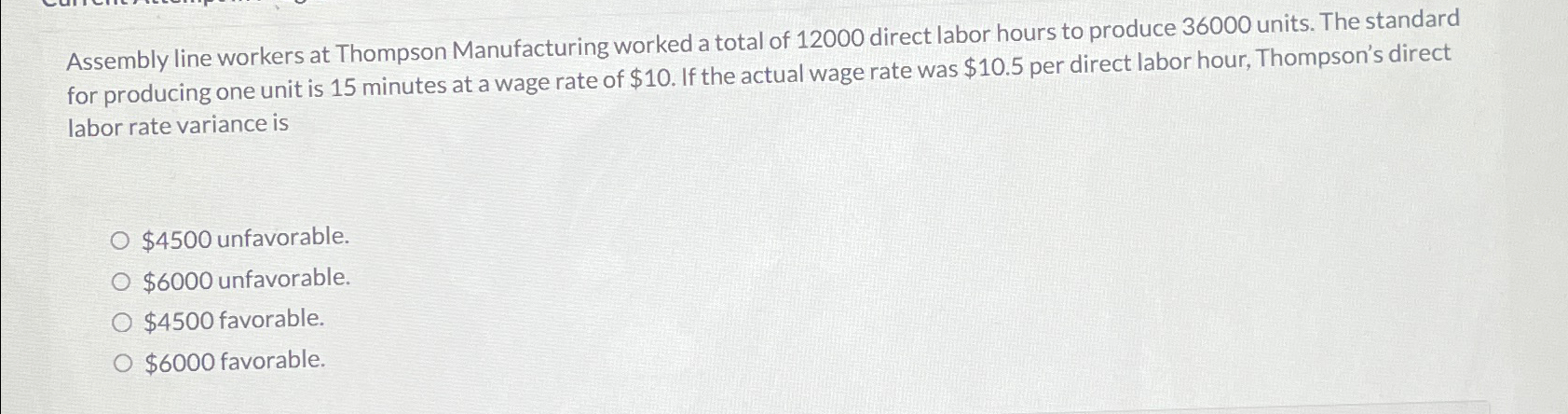 Solved Assembly line workers at Thompson Manufacturing | Chegg.com
