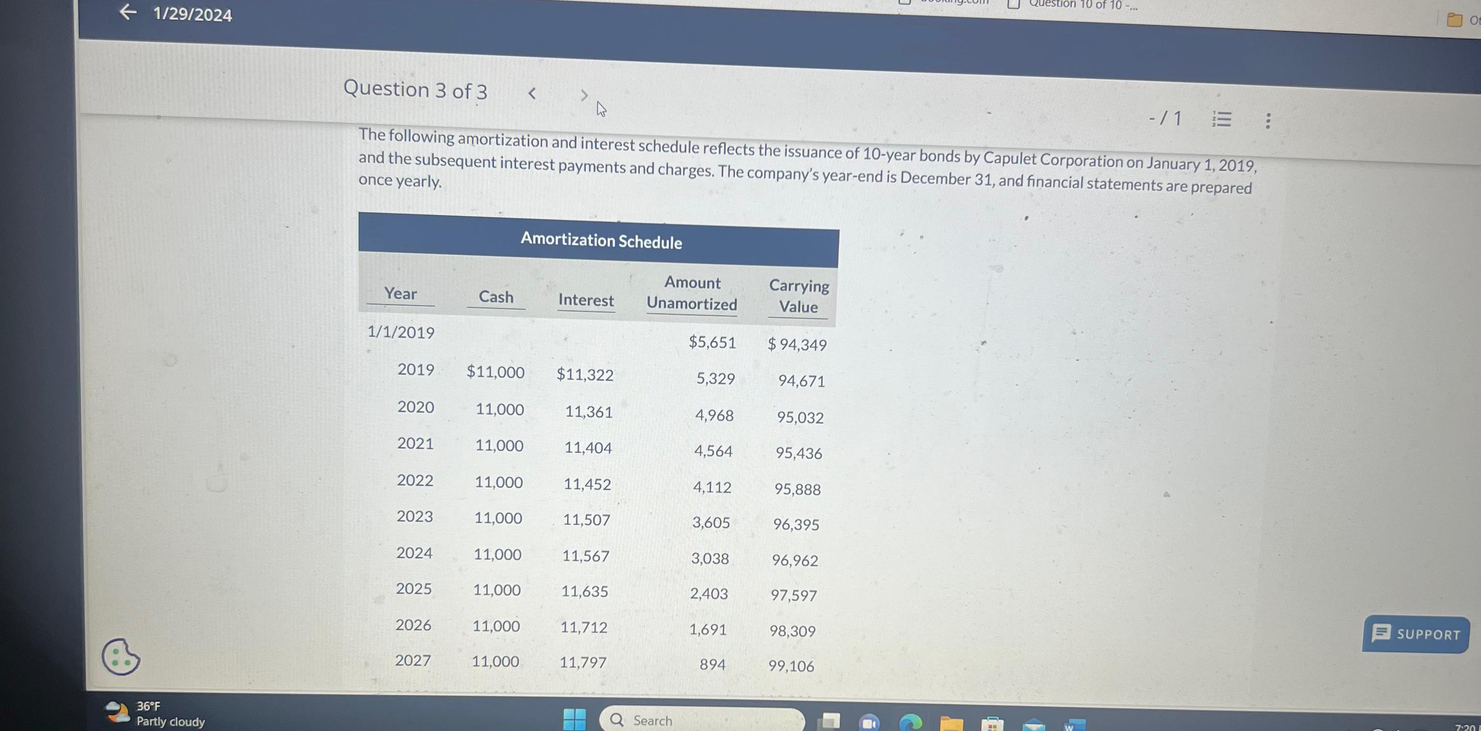 Solved (1)/(29)/2024\\nQuestion 3 of 3\\n(-)/(1)\\nThe | Chegg.com