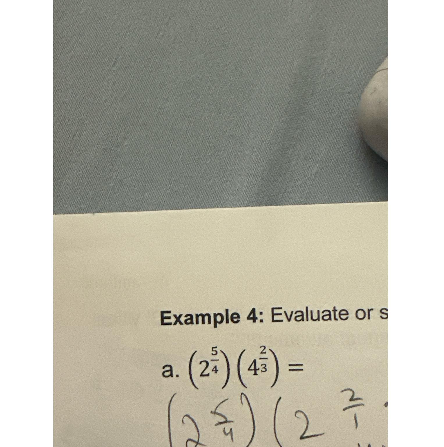 Solved Example 4: Evaluate or sa. (254)(423)= | Chegg.com