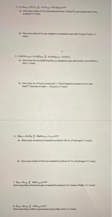 Solved + 200 cm ab How many more produced when 7 of Osred H. | Chegg.com