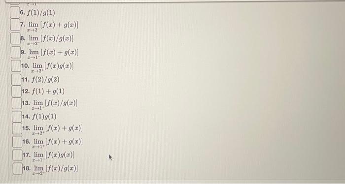 Solved Evaluating Limits: Using the Limit Laws. The graphs | Chegg.com