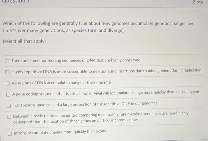 Solved Which of the following are generally true about how | Chegg.com