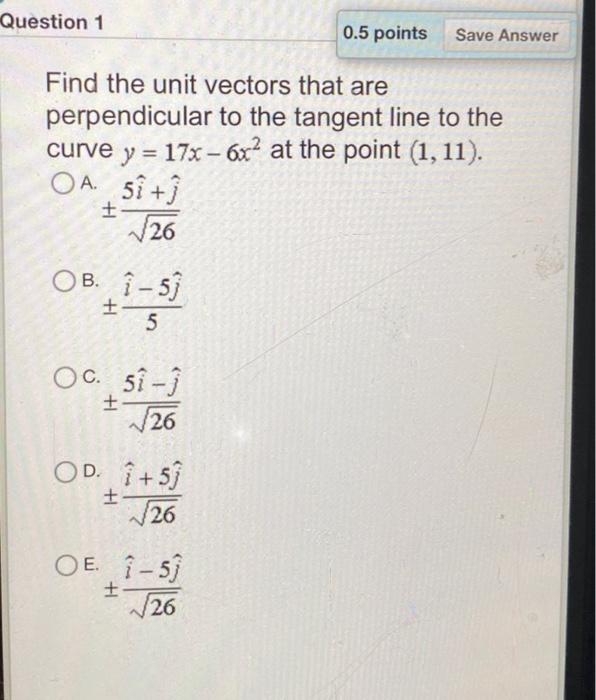 Solved Find the unit vectors that are perpendicular to the | Chegg.com