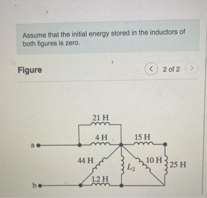 Solved Assume that the initial energy stored in the | Chegg.com