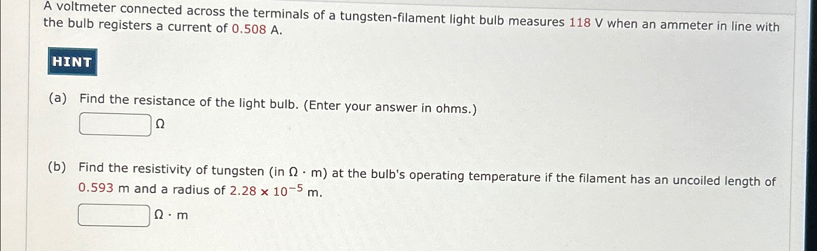 Solved A Voltmeter Connected Across The Terminals Of A