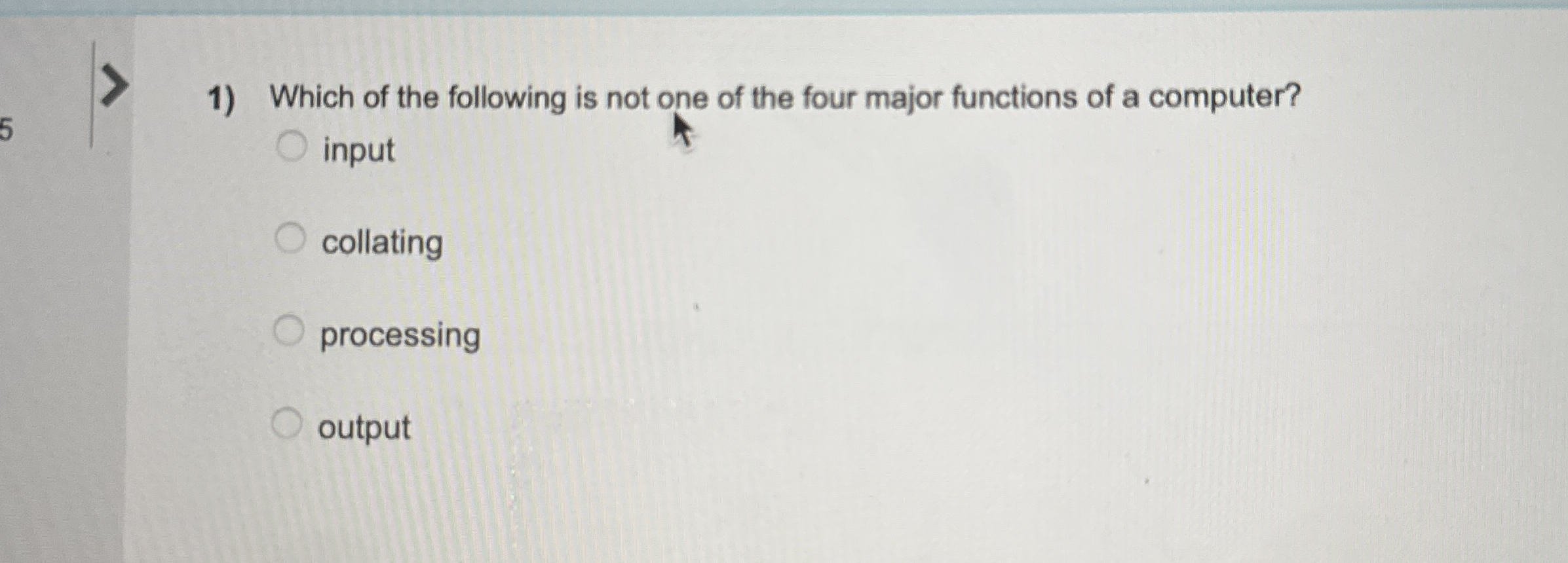 Solved Which of the following is not one of the four major | Chegg.com