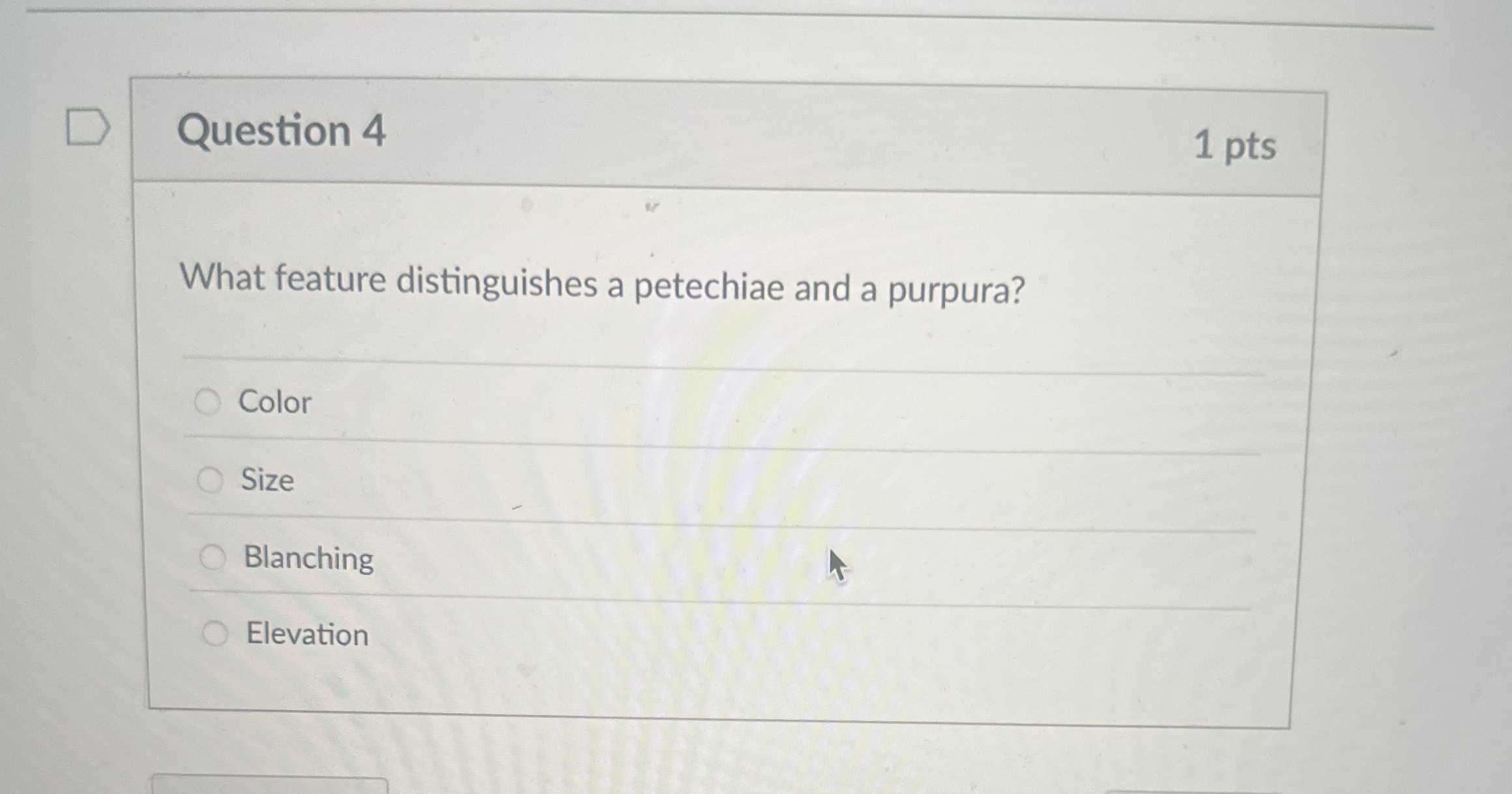 Solved Question 41 ptsWhat feature distinguishes a | Chegg.com Solved Question 41 ptsWhat feature distinguishes a | Chegg.com
