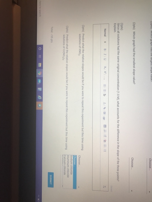 REPORT SUMMARY Data And Report Submission - Solutions | Chegg.com
