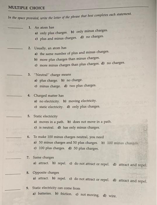 Solved STEP 2 Rub the comb with a piece of cloth or fur | Chegg.com