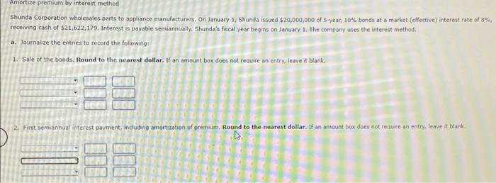 Solved Shunda Corporabion wholesales parts to appliance | Chegg.com