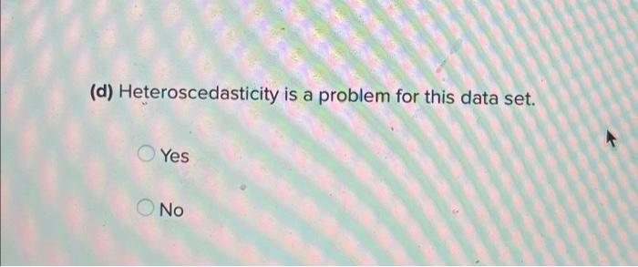 Solved Chapter Exercise 12-58 (Static) Using data set I, | Chegg.com