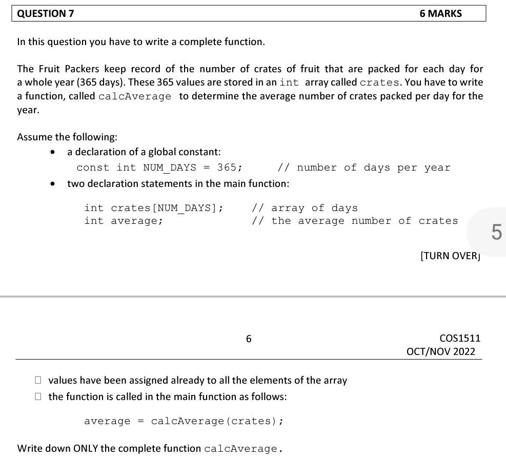 Solved In this question you have to write a complete | Chegg.com