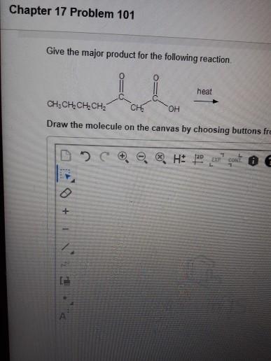 Solved Chapter 17 Problem 101 Give the major product for the | Chegg.com