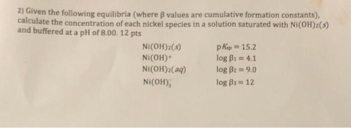 Solved please solve and also how do the pksp for 15.2 comes | Chegg.com