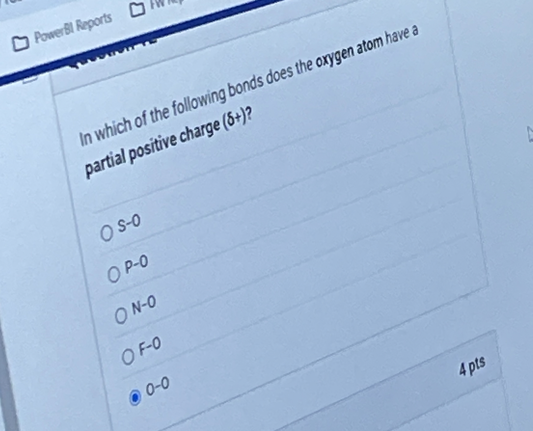 High Quality SOLUTION In which of the follo wing bonds does the oxygen atom | Chegg.com