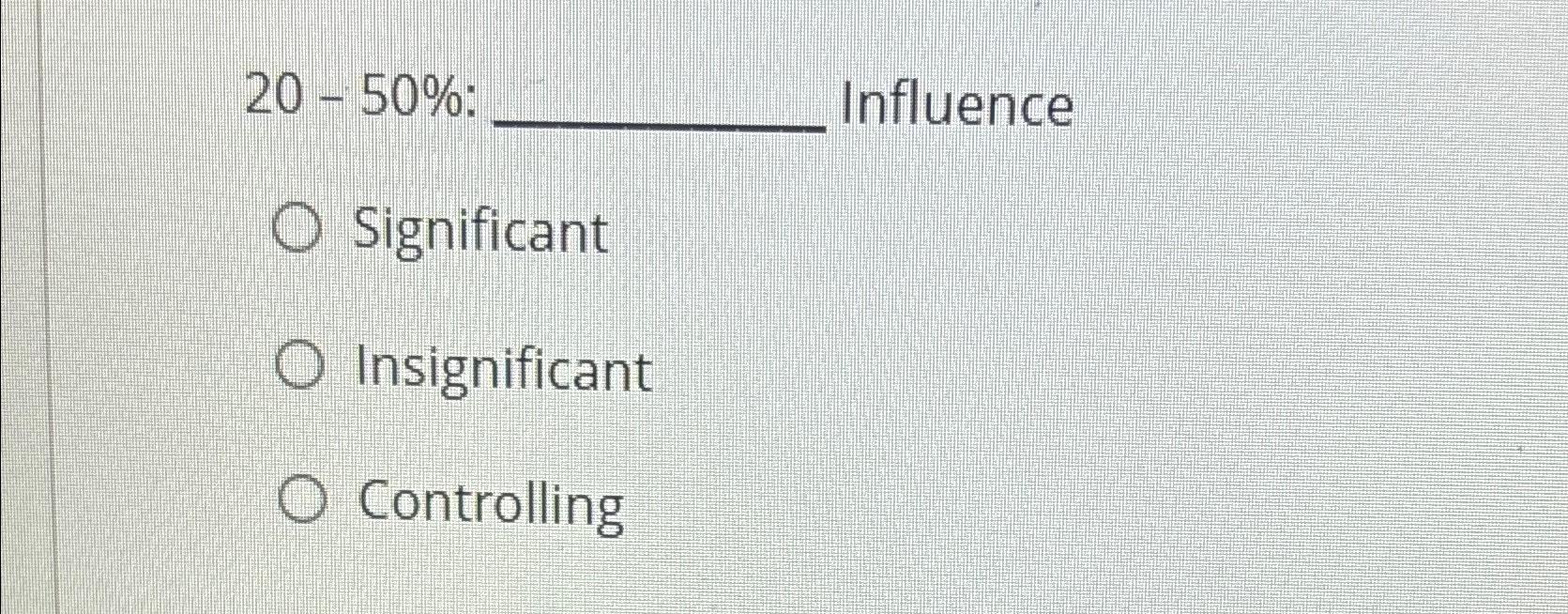 Solved 20-50% ﻿: | Chegg.com